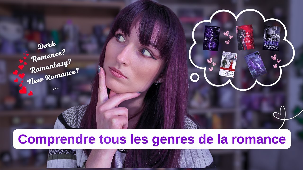 Romance, Romantasy, Dark Romance, Tropes ... Je vous explique TOUT 📚 ...