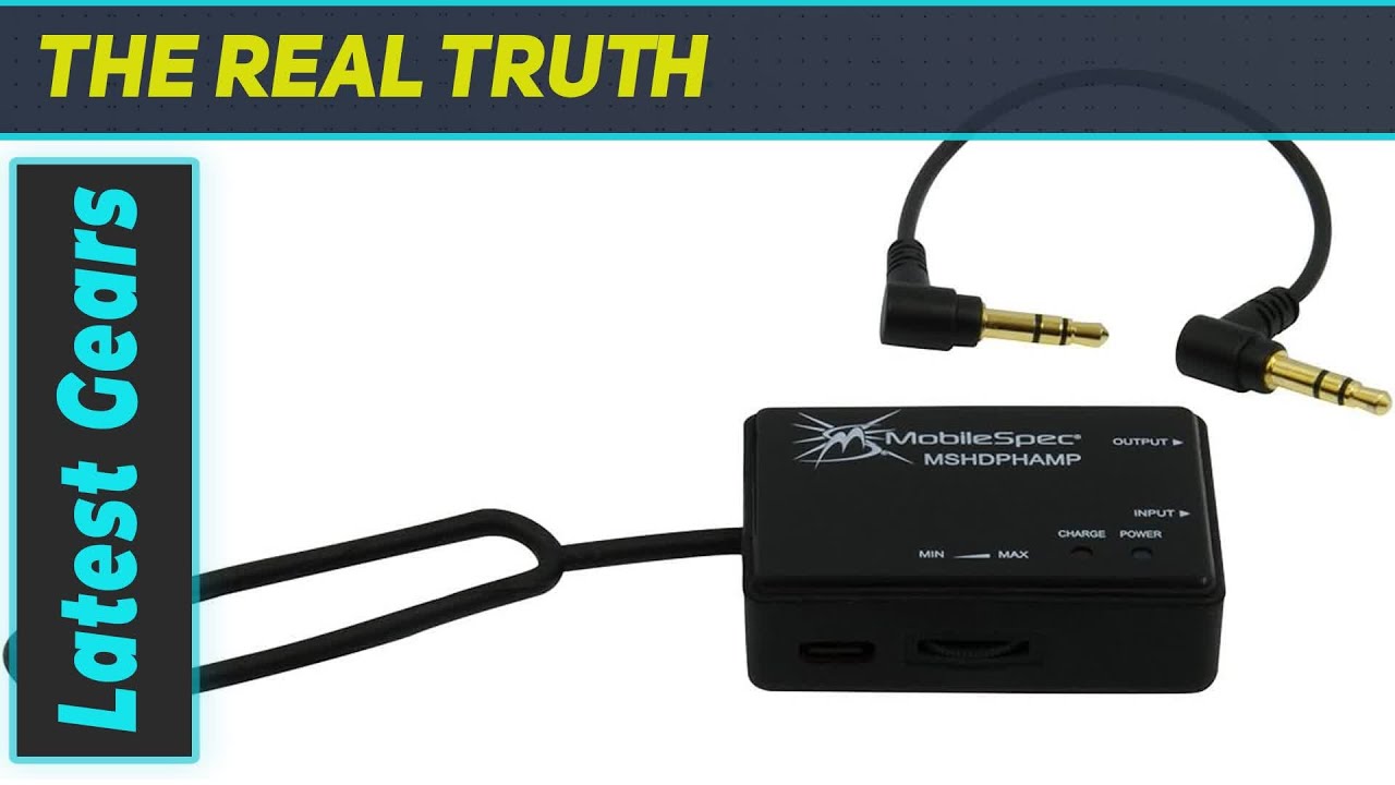 Enhance Your Audio Experience with MobileSpec Headphone Amplifier ...