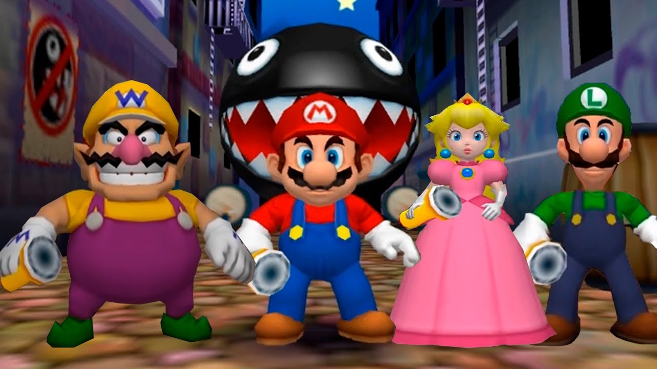 Mario Party 5 - All 4 Player Minigames - YouTube