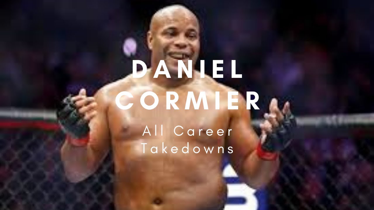 Daniel Cormier - All Career Takedowns - YouTube
