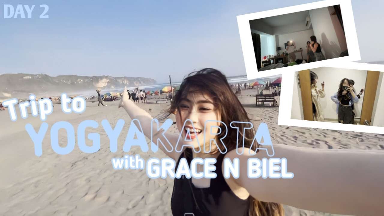 Michelle Vlog - MAIN KE PANTAI SELATAN PAKAI ROK HIJAU!? Jogja Day-2 - YouTube