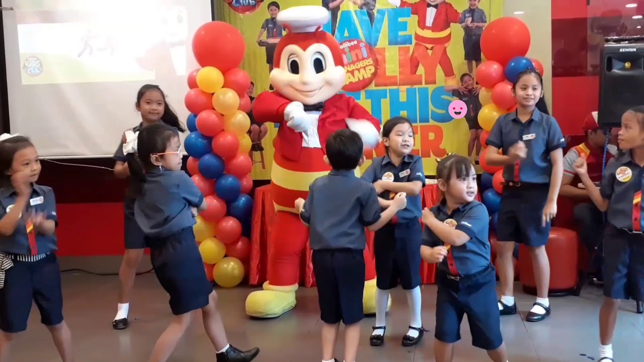 Princess at Jollibee Mini Managers Camp - YouTube