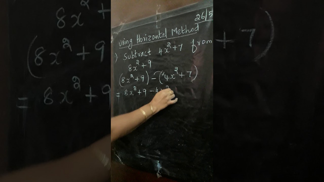 Subtraction Using Horizontal Method YouTube subtraction-using-horizontal-method-youtube