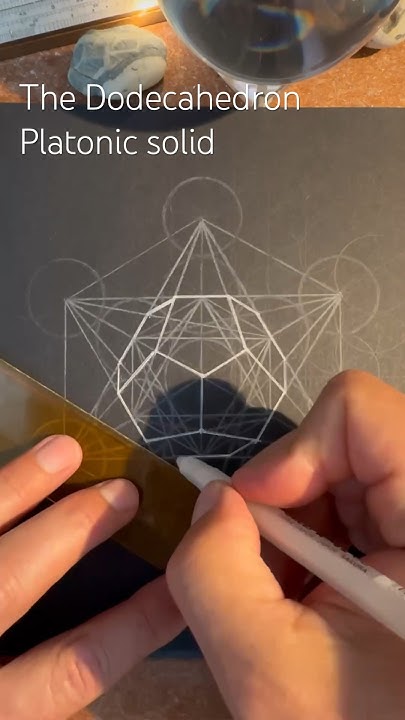 How to draw the Dodecahedron Platonic Solid, including Terrence Howard ...