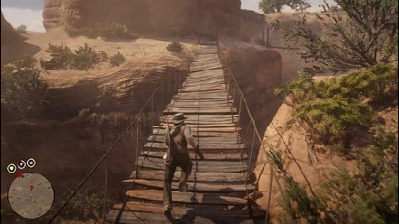 Red Dead Redemption 2 bridge glitch - YouTube