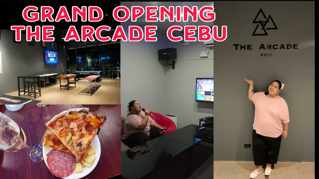 Grand Opening of The Arcade Cebu - YouTube