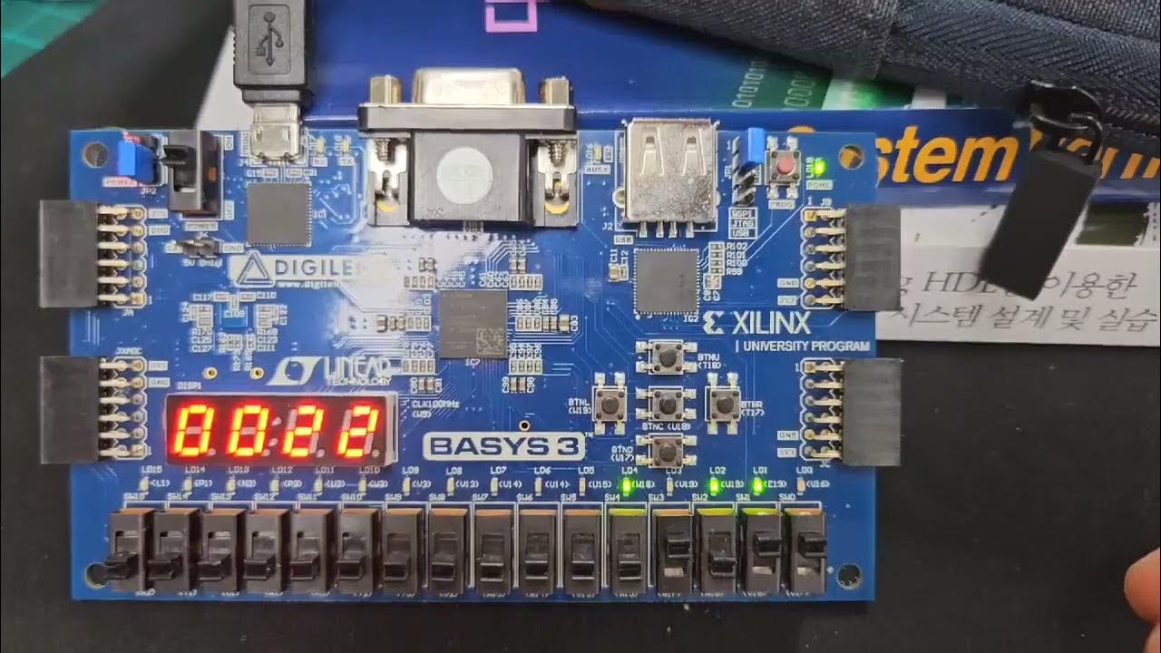 KO CPU with FPGA Basys3 board - YouTube