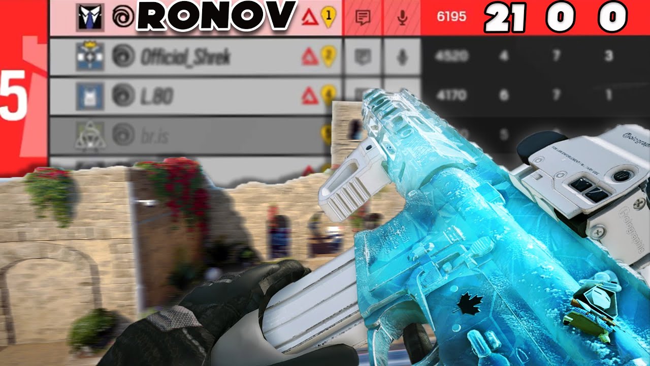 I Dropped 21 Kills in Ranked (Kill Record) - Rainbow Six Siege - YouTube