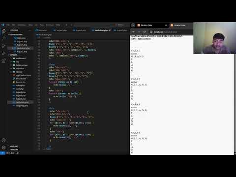 UTS Struktur Data (Membuat Array) - YouTube
