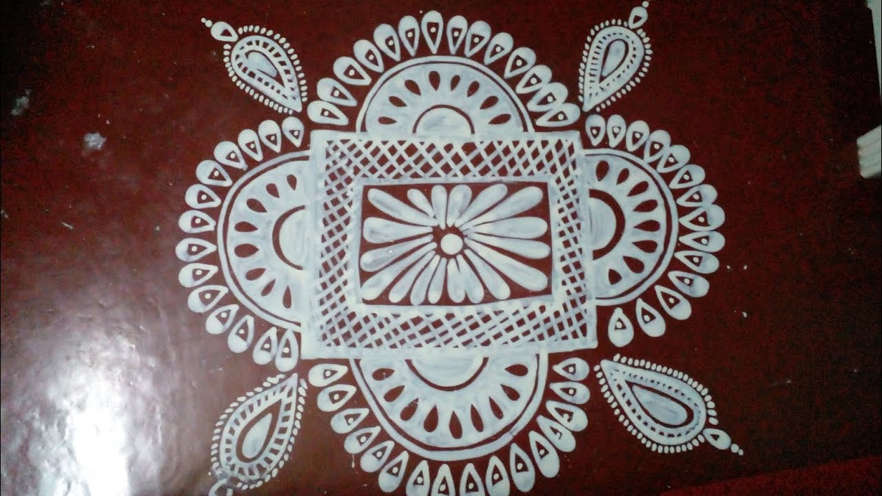 Big Alpona Design For All Festival ||Beautiful Alpona Design ||New ...