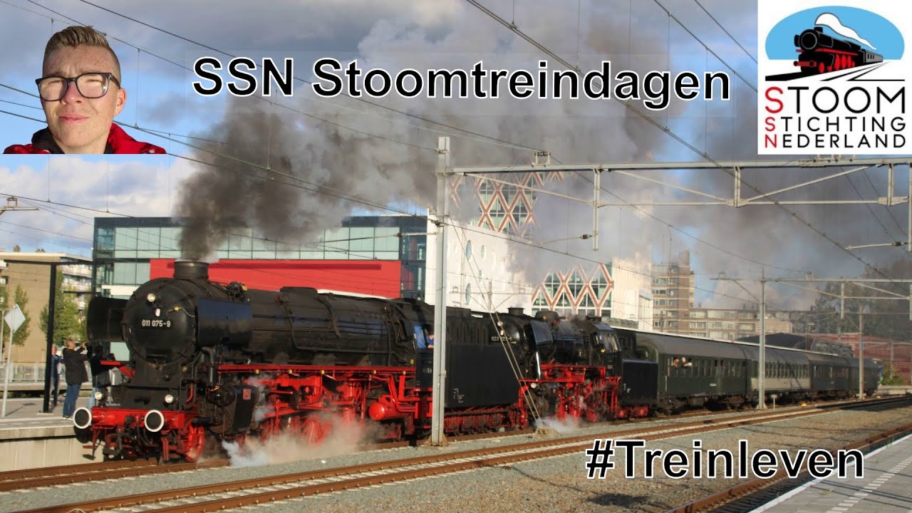 Stoomtreindagen bij Stoom Stichting Nederland | #treinleven - YouTube