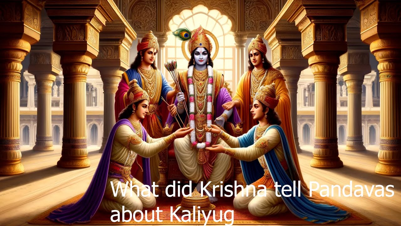 What did Krishna tell Pandavas about Kaliyug | Horrifying facts about ...