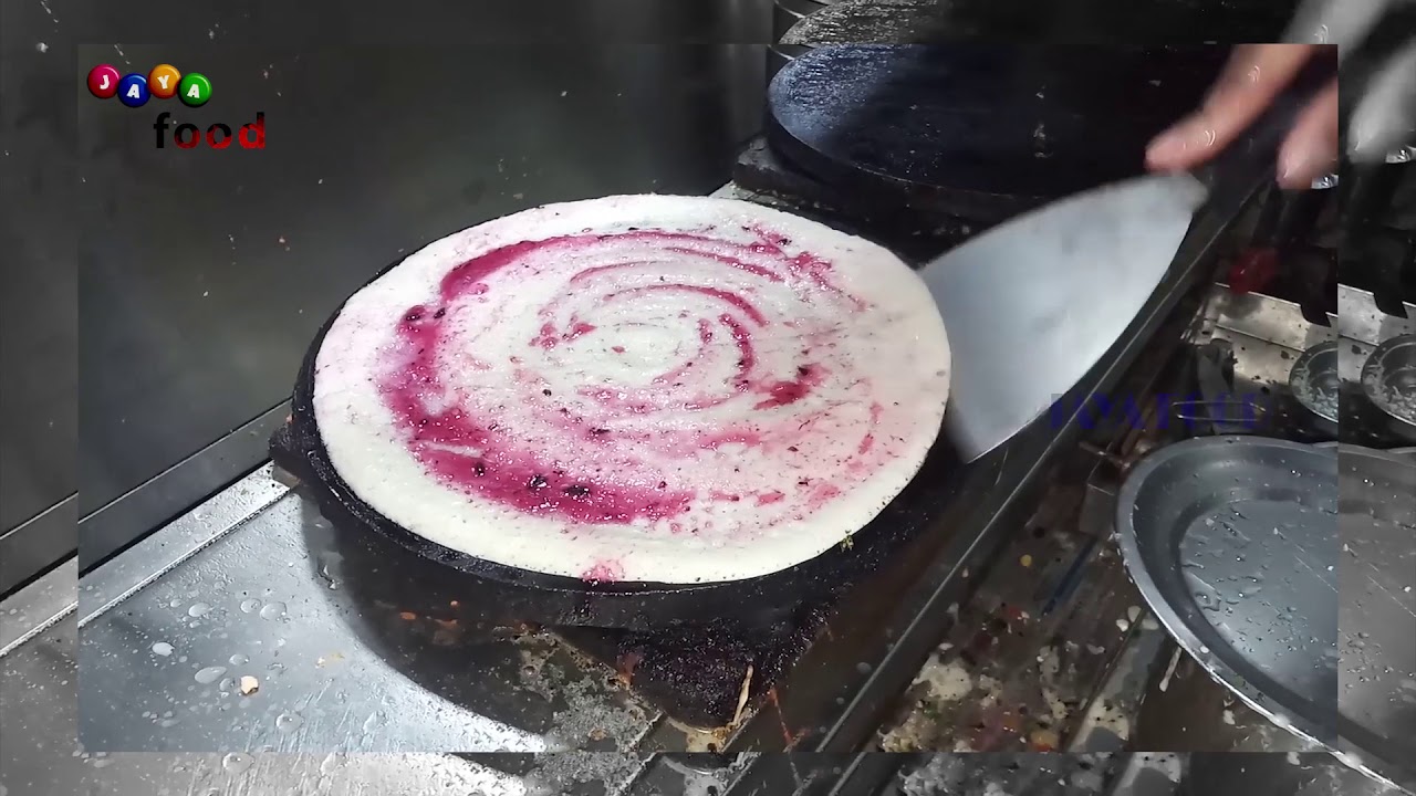 ICE Cream Dosa Making | Huge Demand for Ice cream Dosa | INDIAN STREET ...