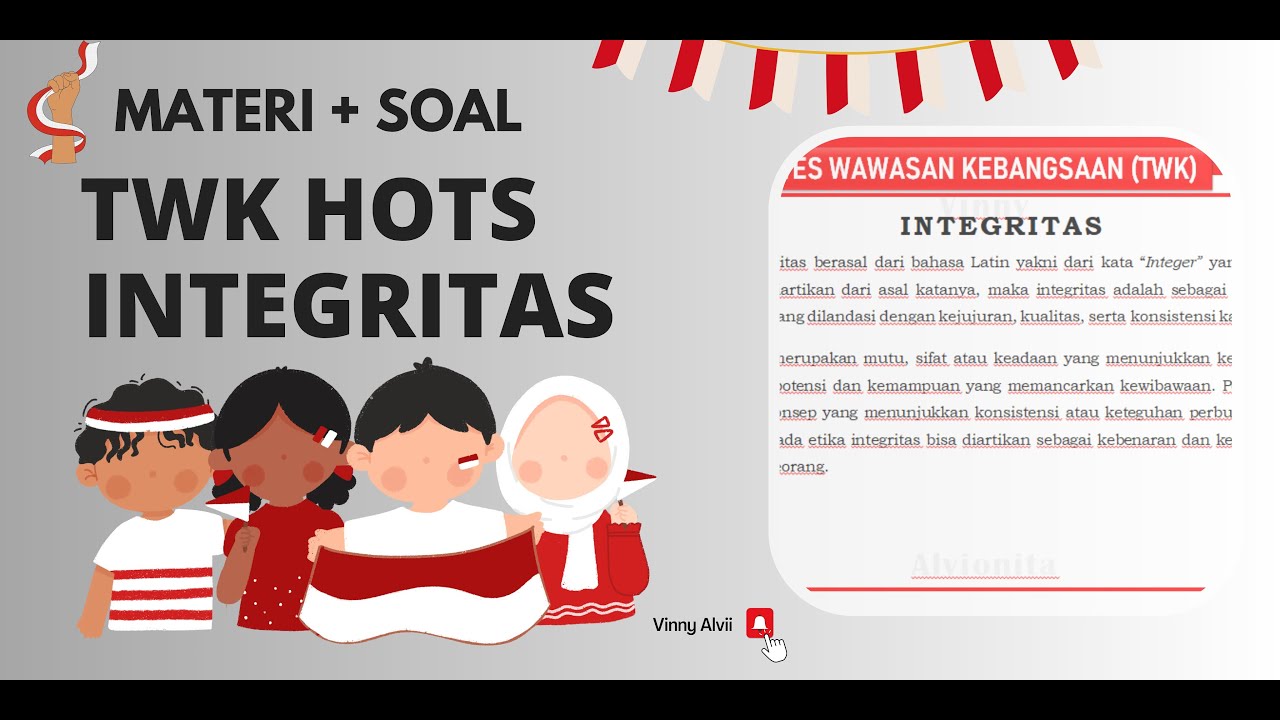 MATERI DAN SOAL TWK INTEGRITAS | TWK CPNS 2024 - YouTube