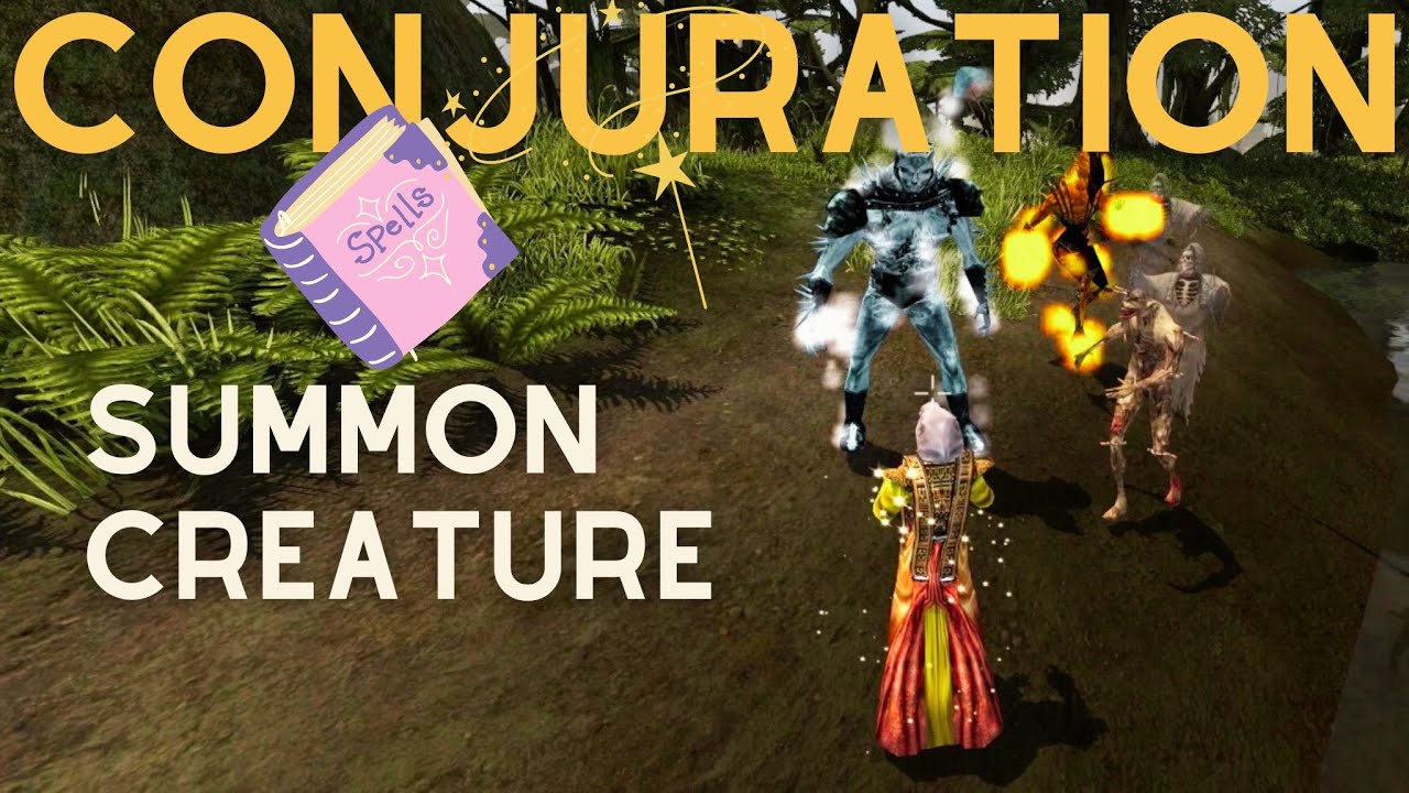 Morrowind’s Conjuration: Summon Creature | Demo | Rating - YouTube