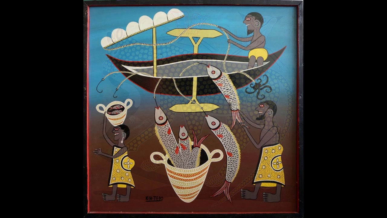 Very RARE Kaspar Hendrick Tedo TINGA TINGA STYLE African Art Edward ...
