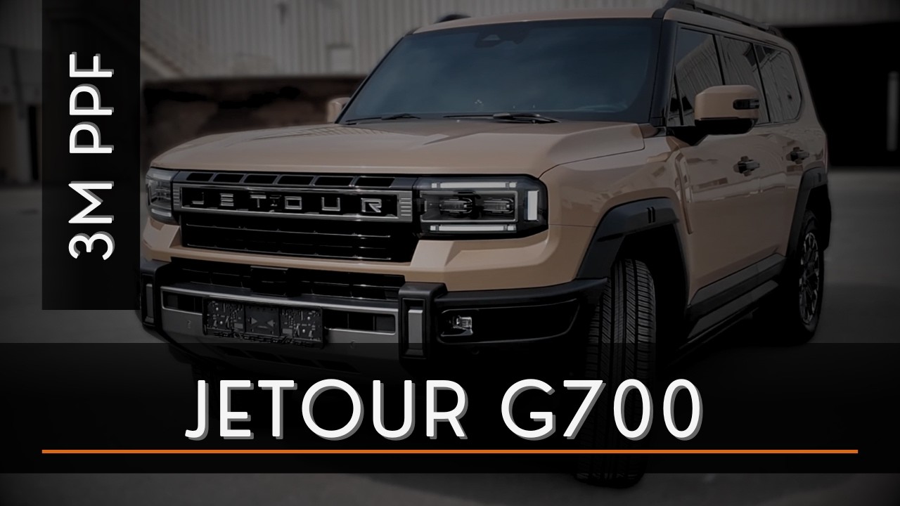 Jetour G700 PPF Installation | 3M Scotchgard 200 Paint Protection Film ...