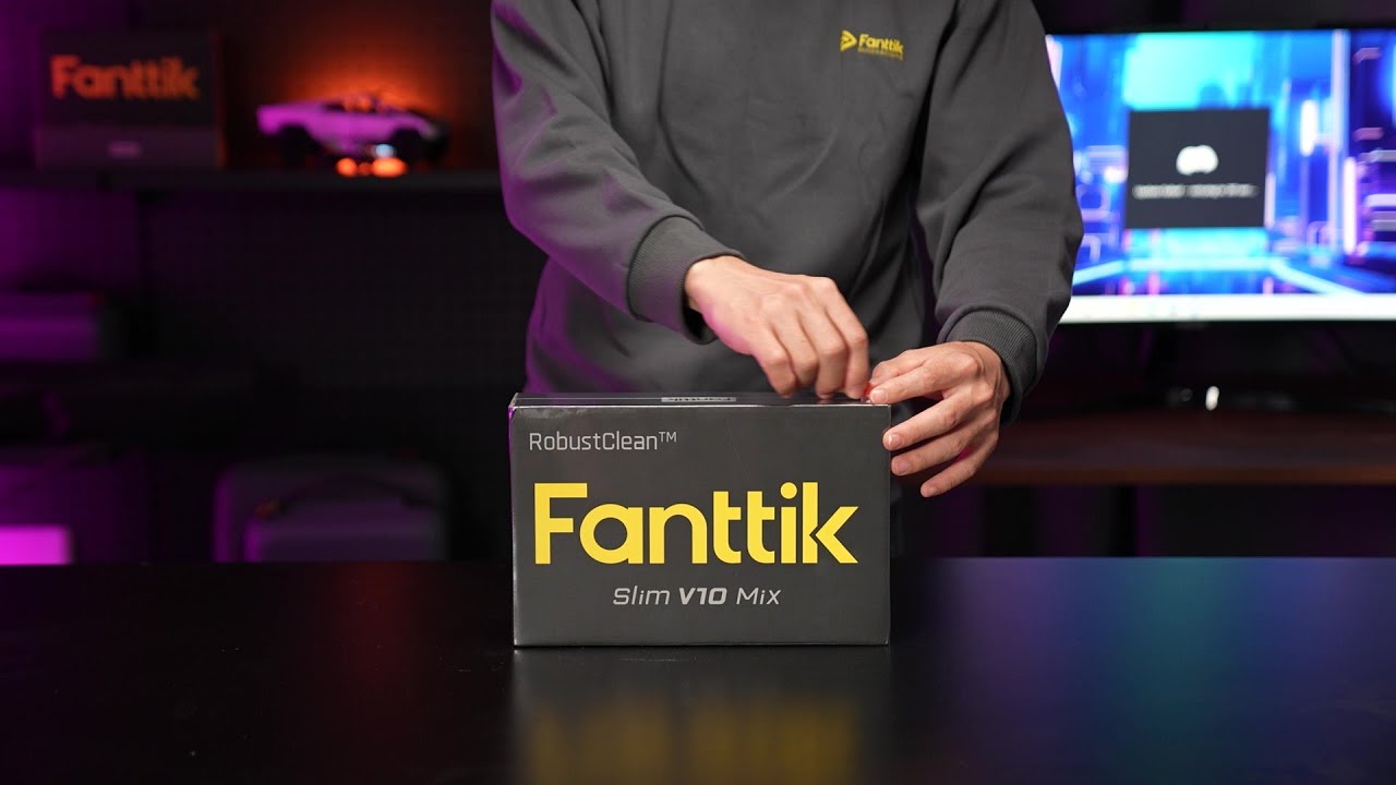 Unboxing | Fanttik® Slim V10 Mix Cordless Car Vacuum | For Spotless Cleaning - YouTube