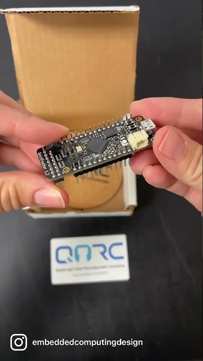 #unboxing @QuickLogic‘s QuickFeather Development Kit. Full video on our channel #shorts # ...
