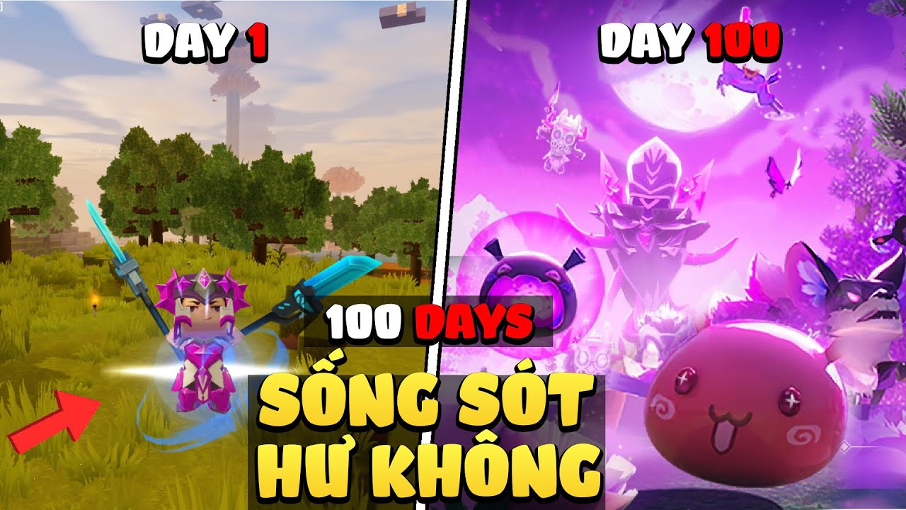 Kiro tóm tắt 100 ngày sống sót khỏi cuộc chiến Hư Không trong sinh tồn ...