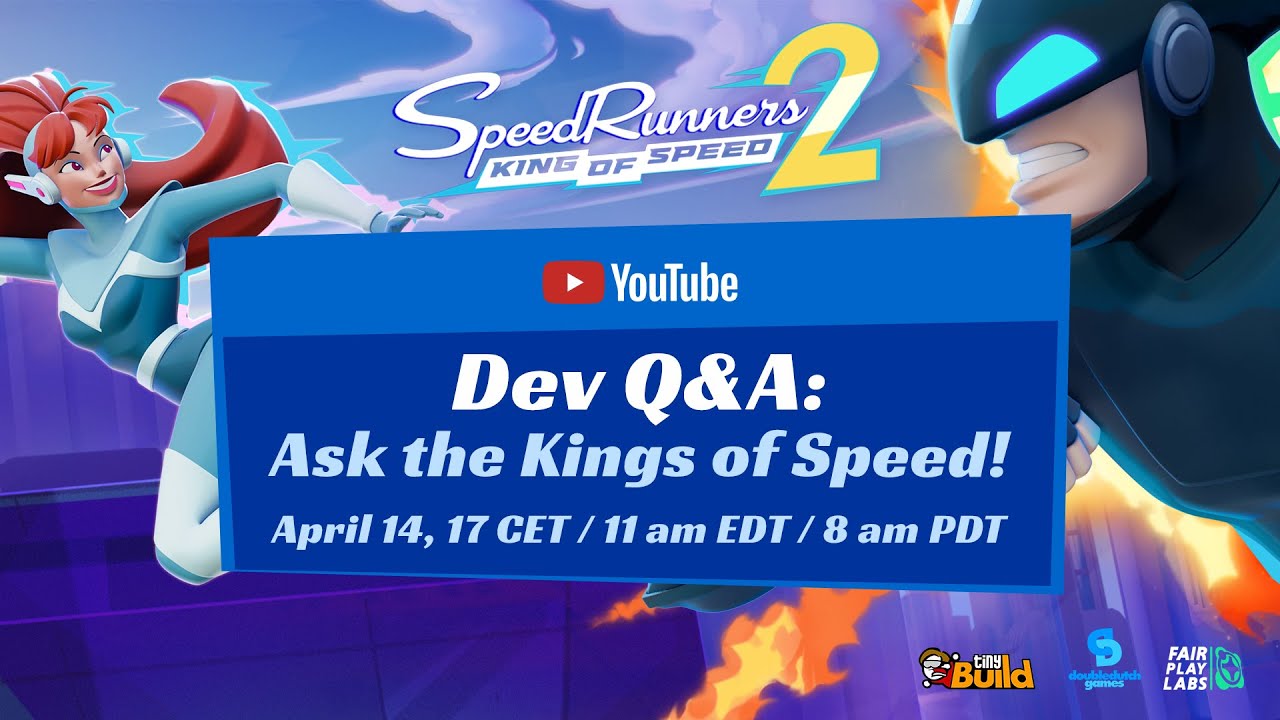SpeedRunners 2 Dev Q&A: Ask the Kings of Speed! - YouTube