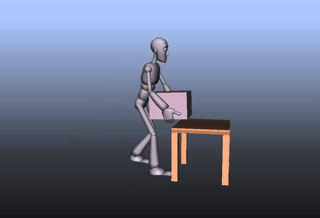Weight lift animation - YouTube