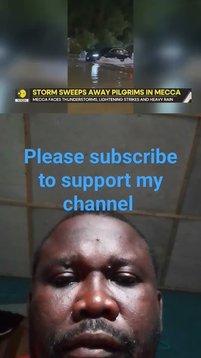 Mecca lightning strike - YouTube