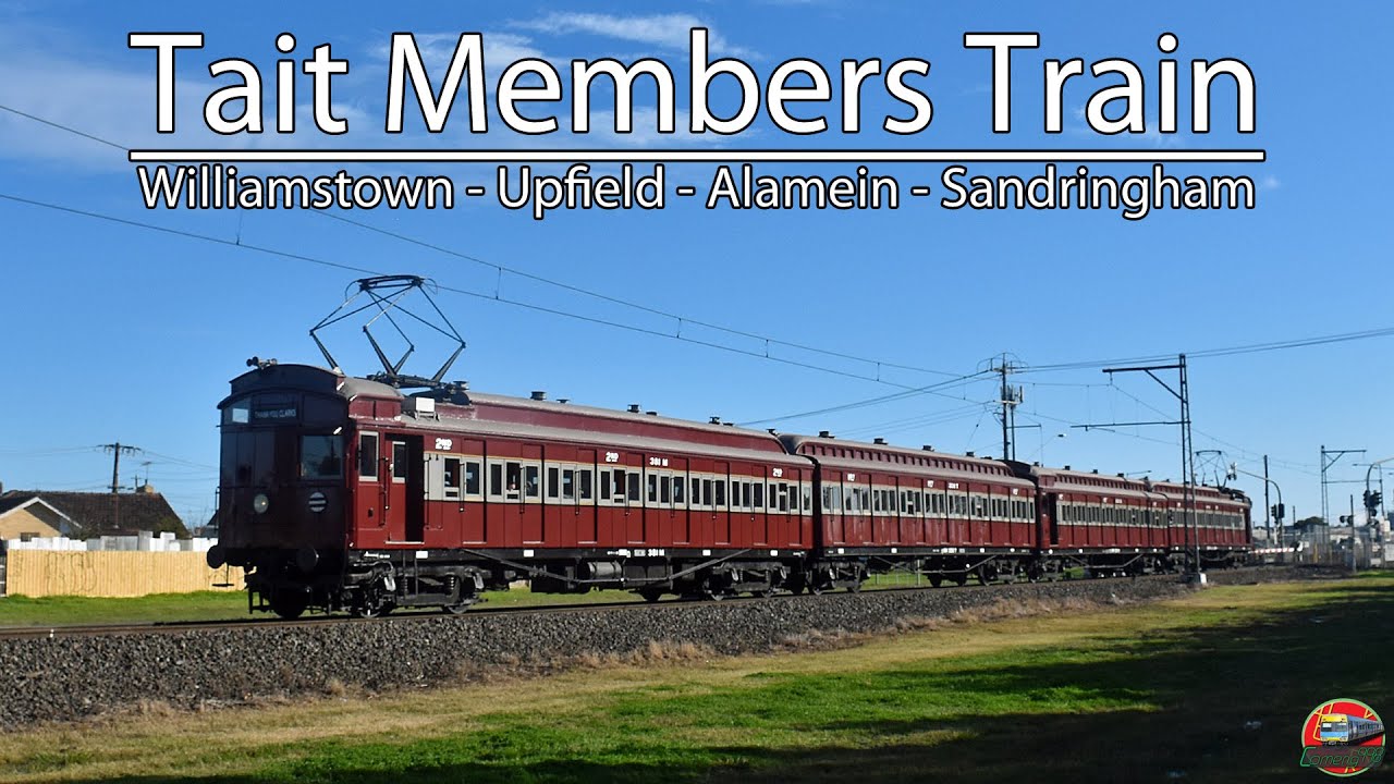 Red Rattles Around Melbourne | Steamrail/Elecrail - Tait Members Train ...