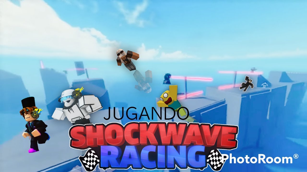 JUGANDO SHOCKWAVE RACING - YouTube