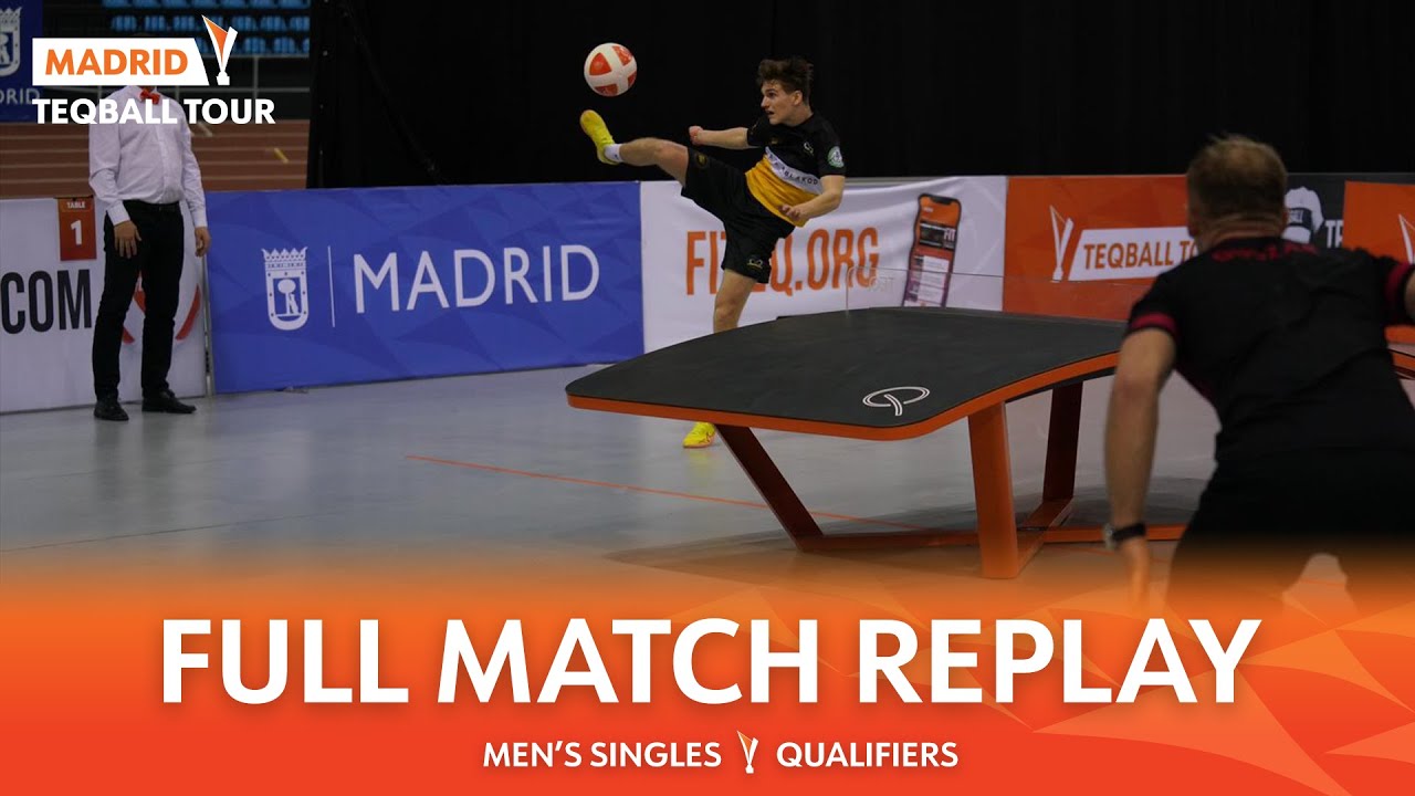 Teqball Tour - Madrid | Men's singles, Qualifiers | A. Duszak vs B ...