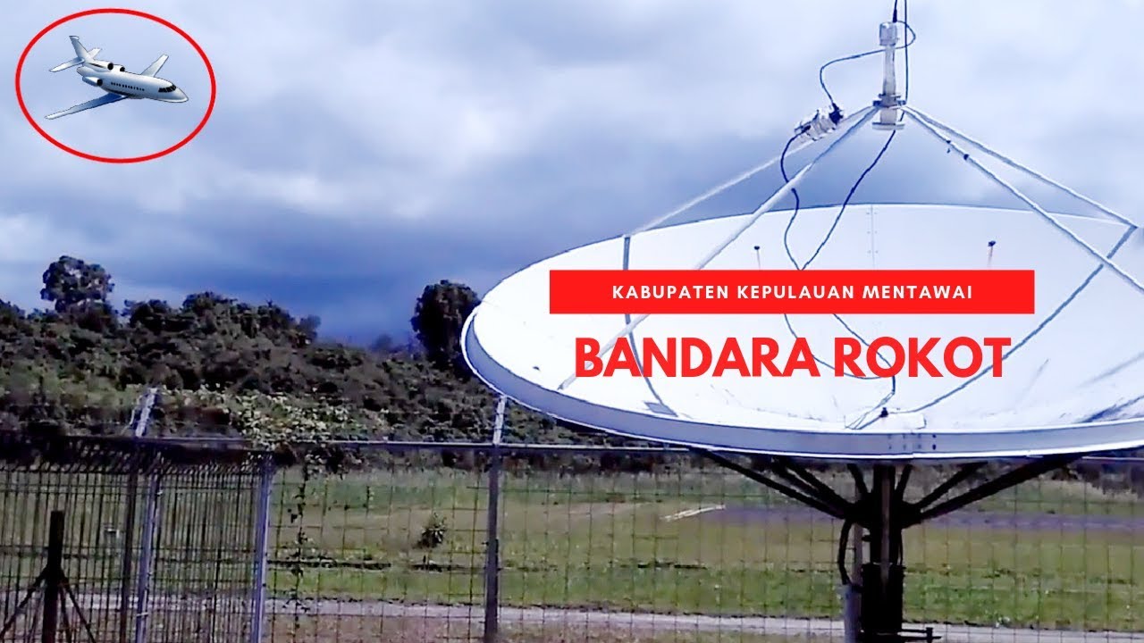 Perjalanan ke Bandara Rokot, Kabupaten Kepulauan Mentawai - YouTube