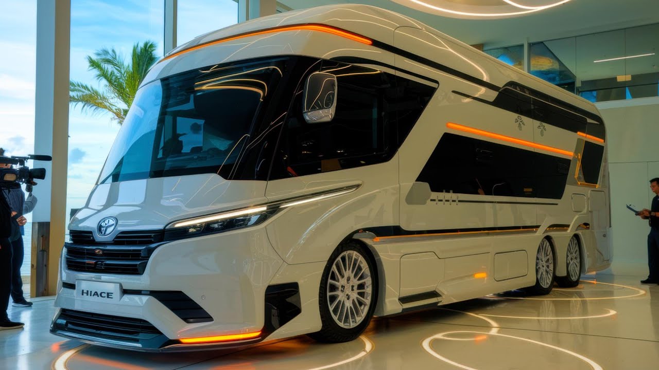 The Most Luxurious Van Ever Built! 2026 Toyota Hiace VIP 🤯🚐 - YouTube