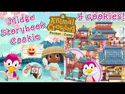 Midge Storybook Cookie🐦🏮🎎Animal Crossing Pocket Camp - YouTube