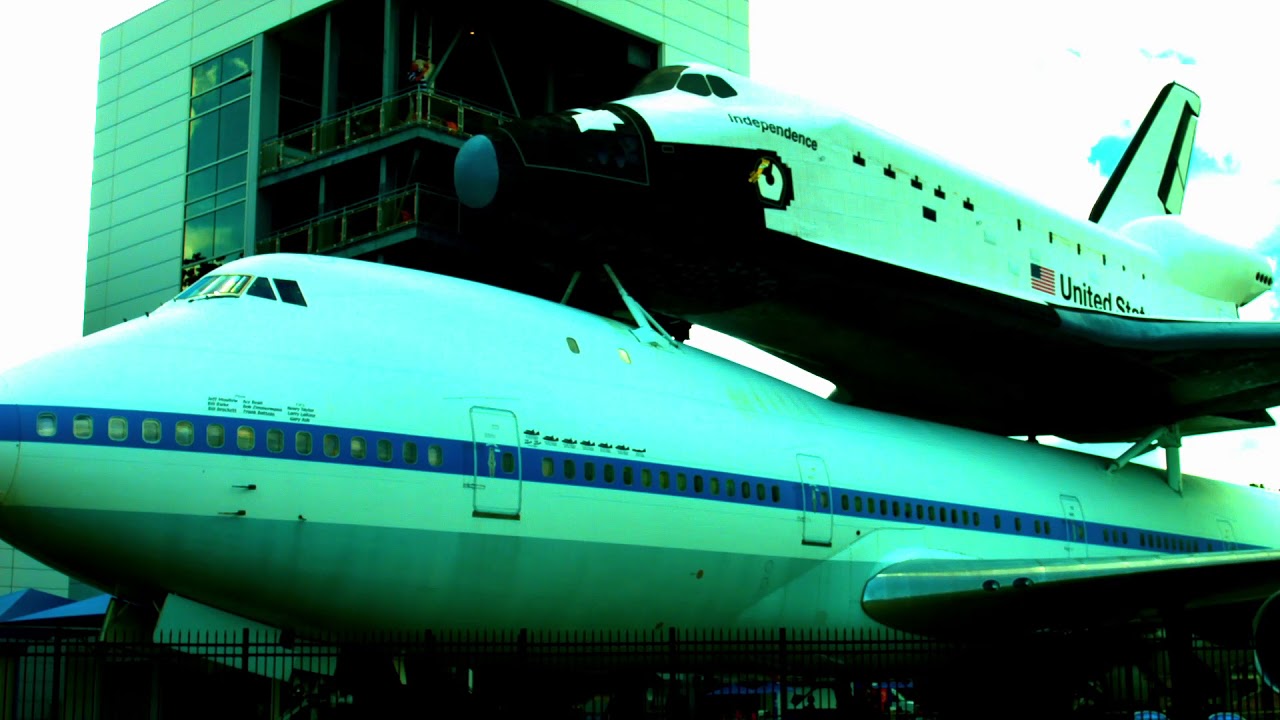 Blackmagic Micro Cinema Camera-NASA Boeing 747 and Independence Model ...
