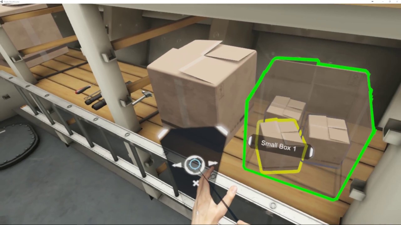 VR Hierarchy Visualization Wrist Menu User Interface - YouTube