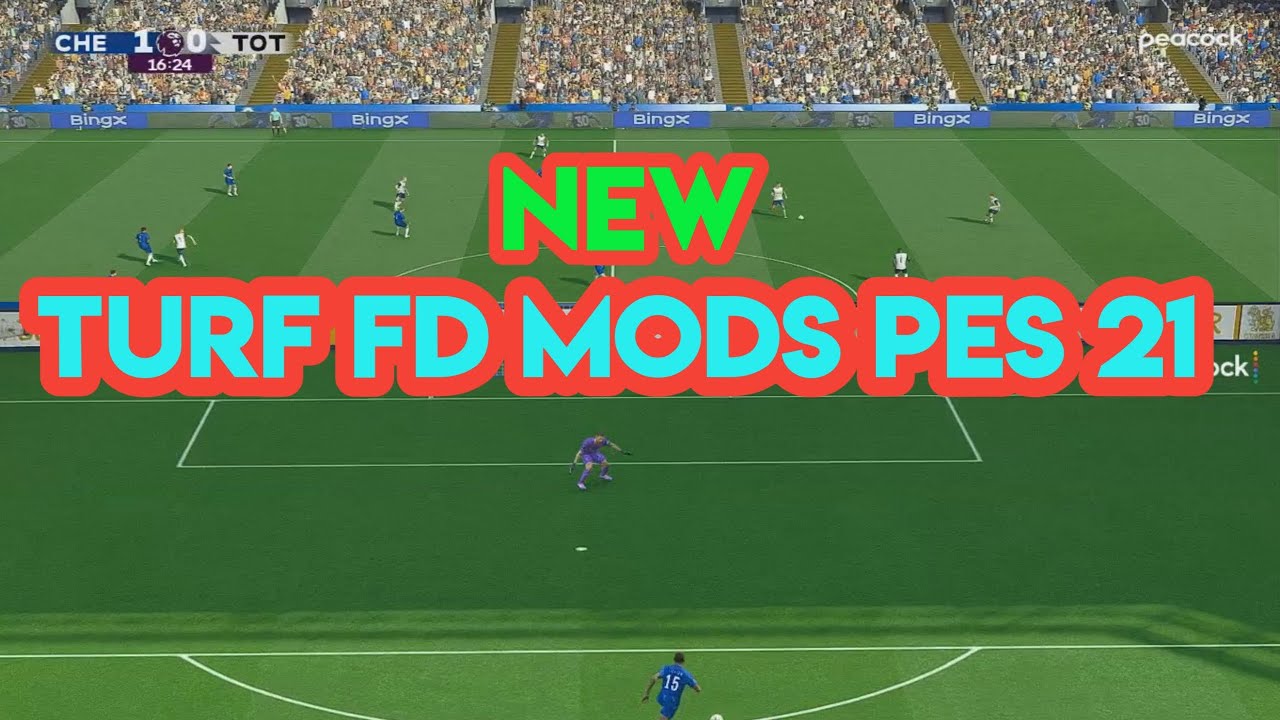 PES 2021 Turf FD Mods Grass of the Stadium - YouTube