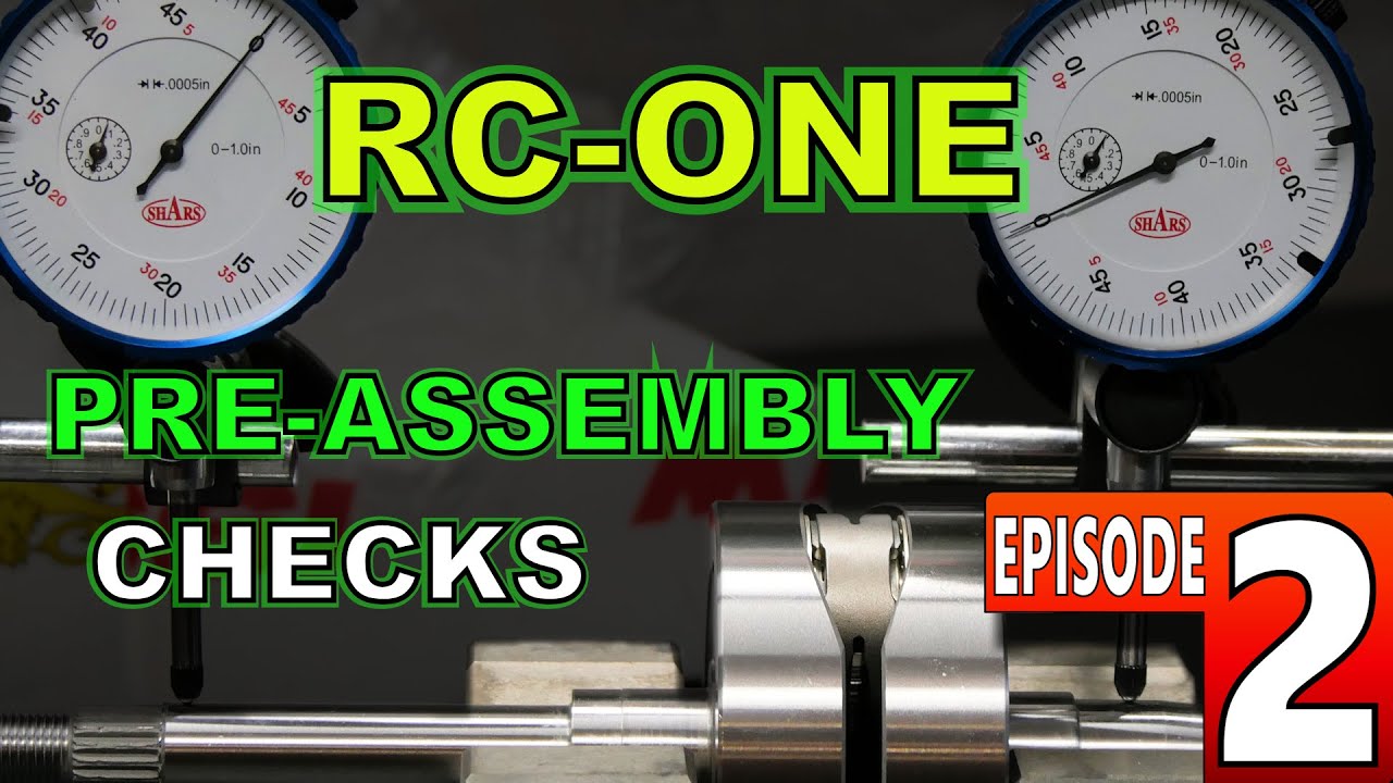 RC-One : Pre-Assembly Measurements : Crank Check & Piston To Cylinder ...