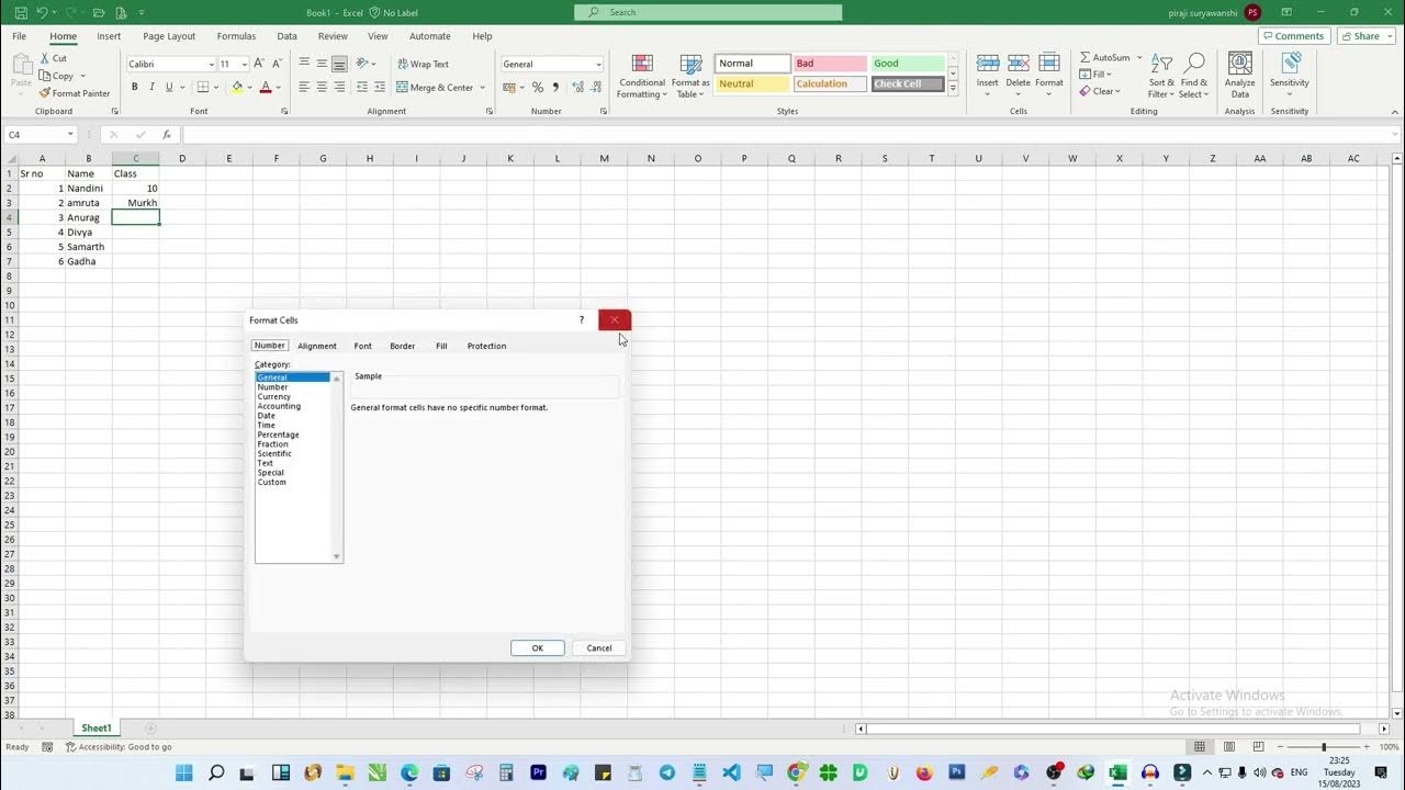 MS Excel ki "ULLU" Trick | MS Excel Fix Letter and Number Trick | Excel Viral Tricks and Tips ...