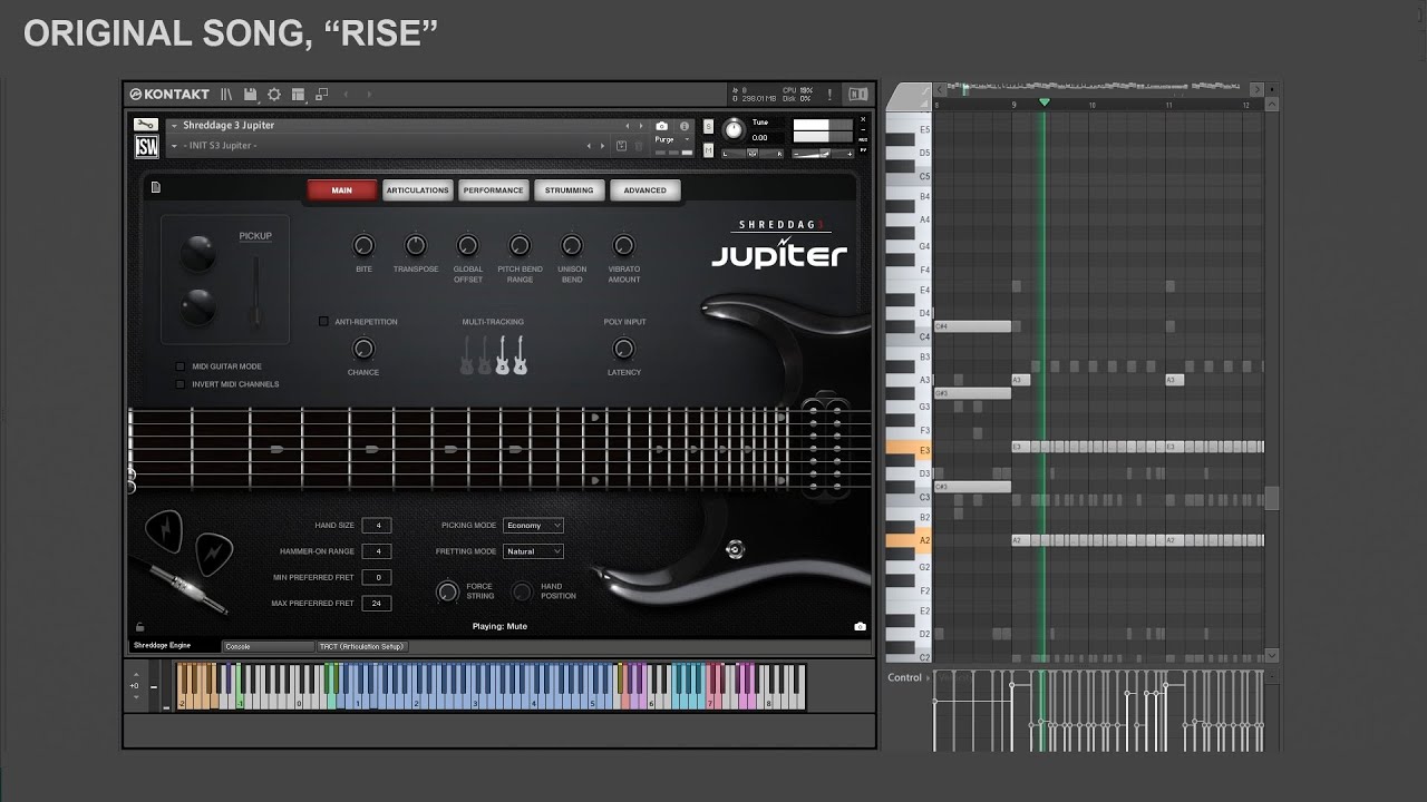 i made a djent song. RISE, ORIGINAL SONG - YouTube