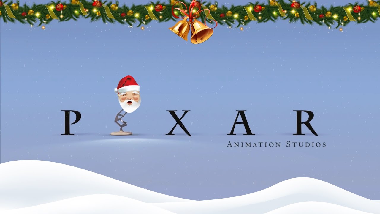 Santa Claus Mask Xmas Funny Spoof Pixar Logo - YouTube