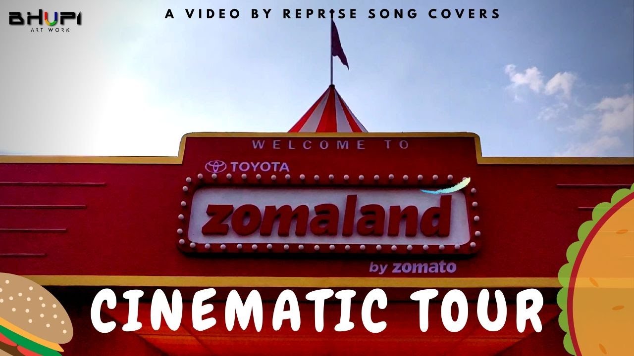 Zomaland -Cinematic Tour Video | Zomato |Bhupiartwork |Bengaluru | 2020 ...