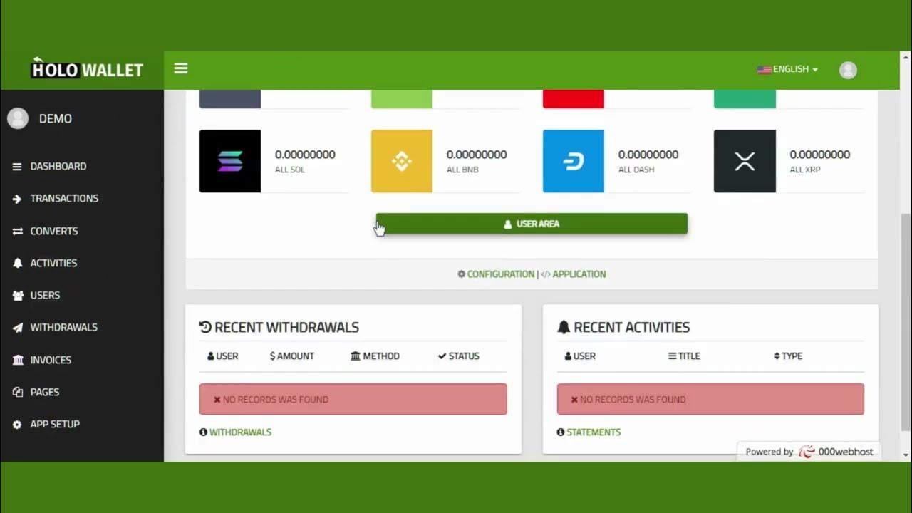 Multicoin Crypto Wallet PHP Script - SWAP or CONVERT - YouTube