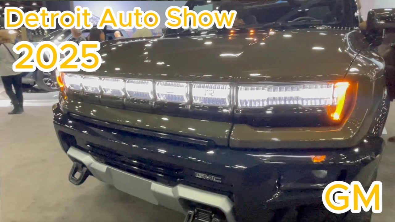 General Motors at the Detroit Auto Show 2025 - YouTube