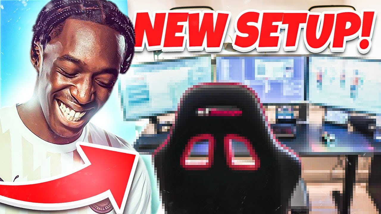 BUILDING Manny's GAMING ROOM 😍 (Setup Tour) - YouTube