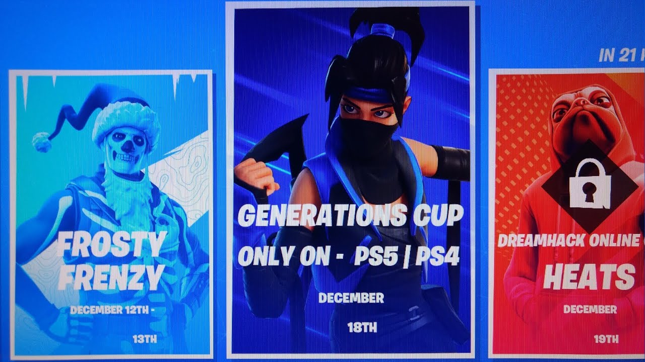 Fortnite walm up for the generations cup! - YouTube