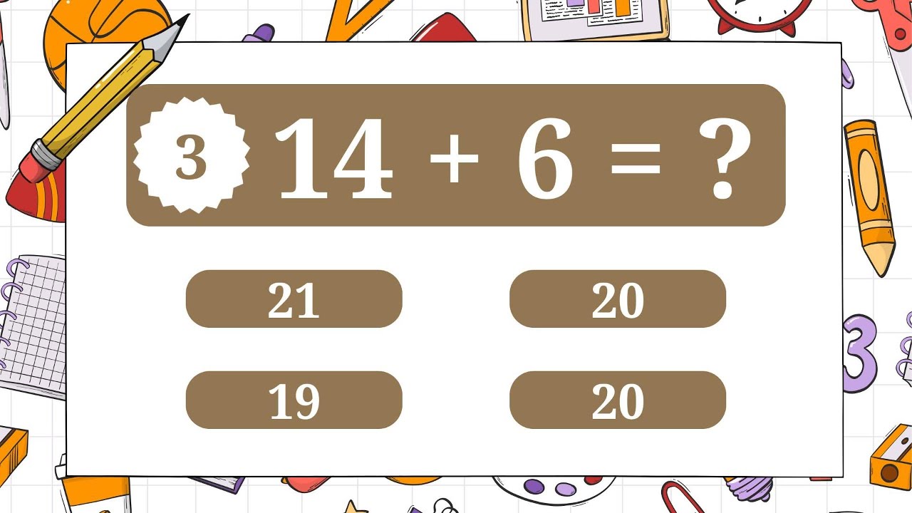 30 Easy Addition Questions for Kids | Fun Math Quiz for Ages 1-5 - YouTube