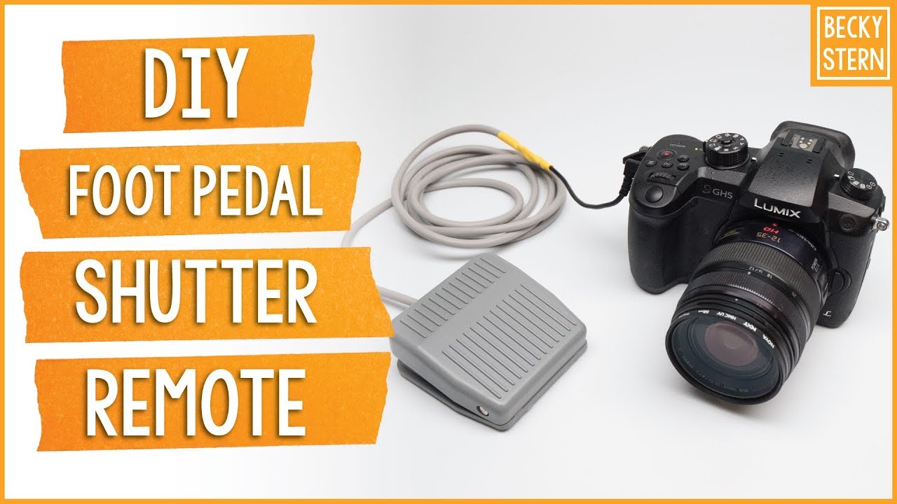 GH5 Foot Pedal Shutter Remote // Becky Stern - YouTube