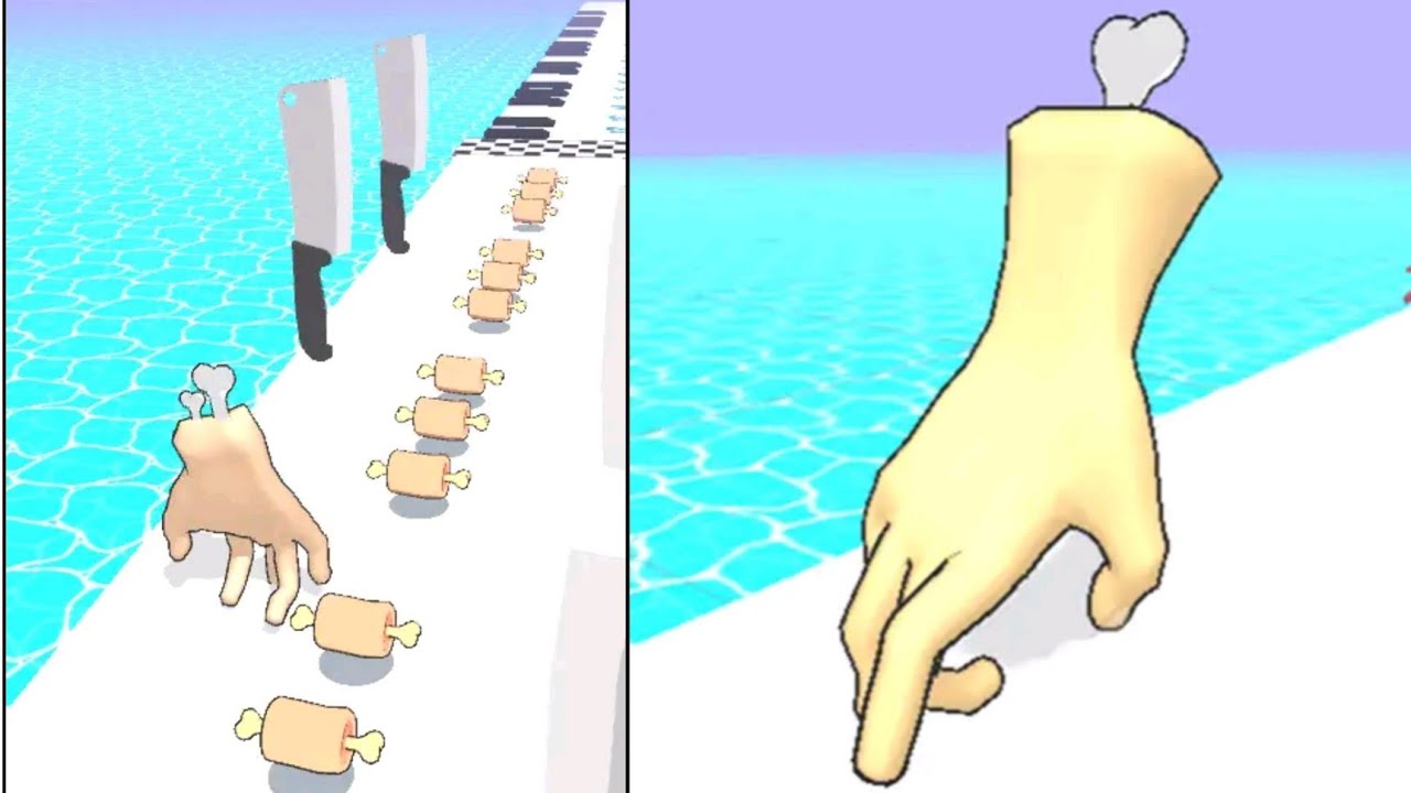 Finger Run ️🤞|| finger run all levels gameplay - YouTube