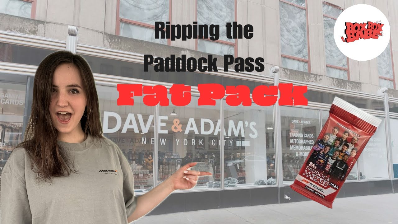 Ripping the 2024 Paddock Pass Fat Pack - YouTube