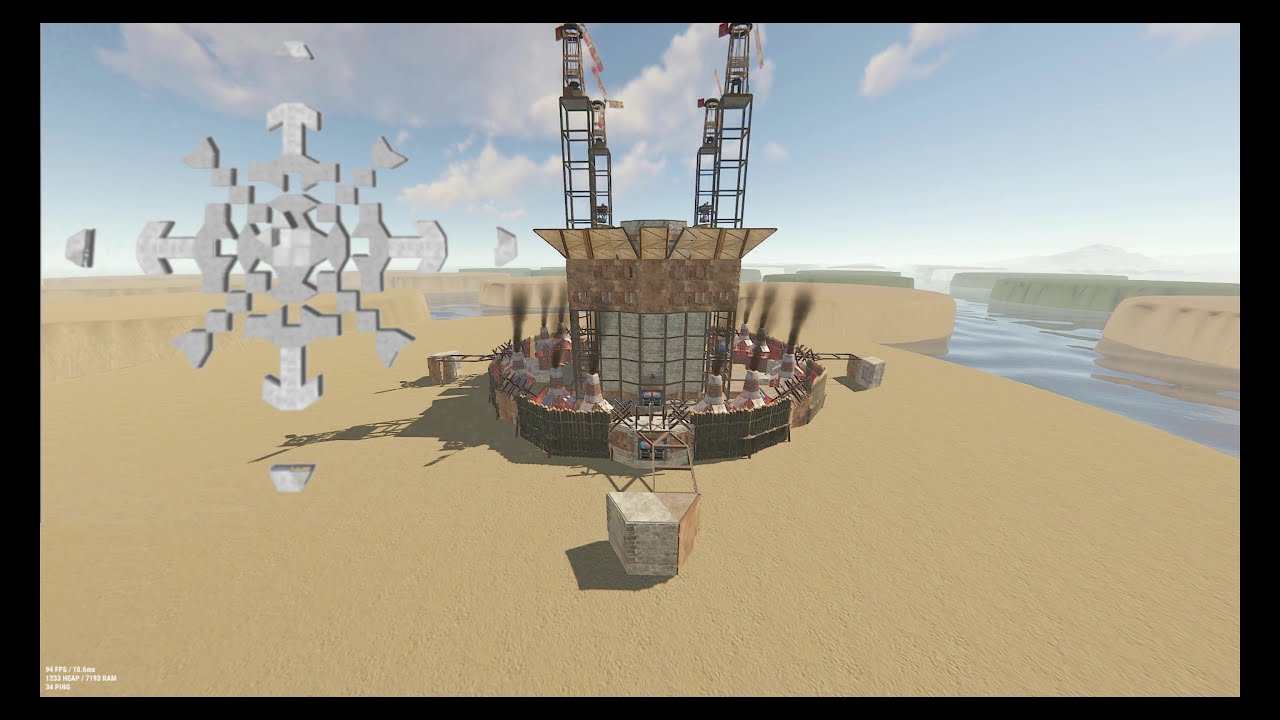 💪💪💪THE HERCULES💪💪💪 TUTORIAL SIMPLE 2X2 SHELL BUNKER ONLINE AND OFFLINE ...